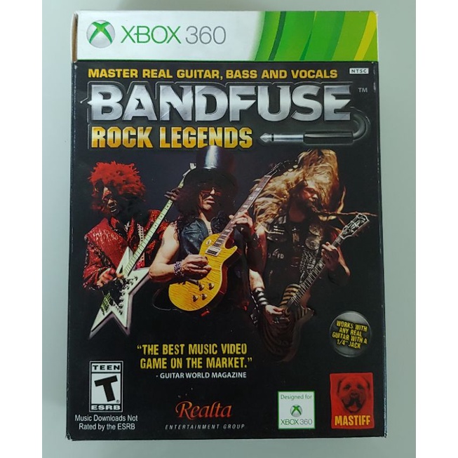 BAND FUSE ROCK LEGENDS XBOX 360 ARTIST PACK L A C R A D O | Shopee Brasil