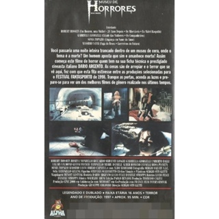 Vhs Original: Museu De Horrores (Lucio Fulci, Dario Argento, Gabriella Giorgelli, Romina ...