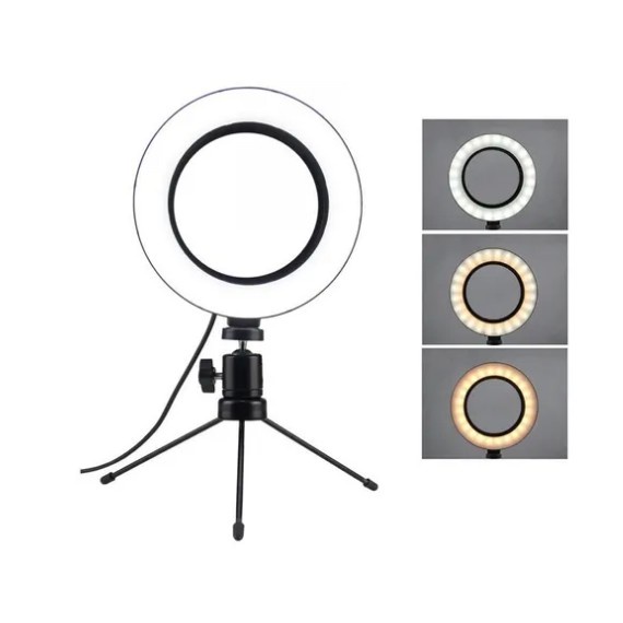 Ring Light de 6 Polegadas LED | Shopee Brasil