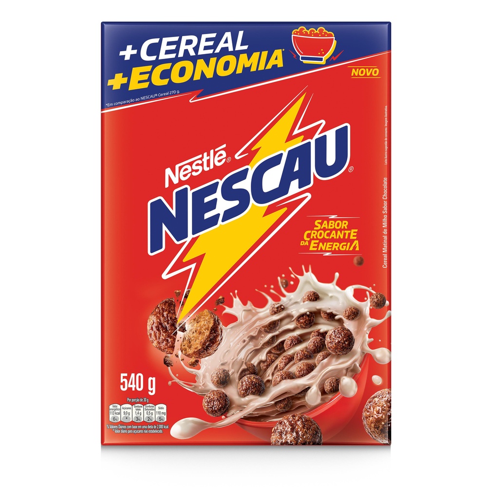 Cereal Matinal NESCAU Tradicional 540g | Shopee Brasil