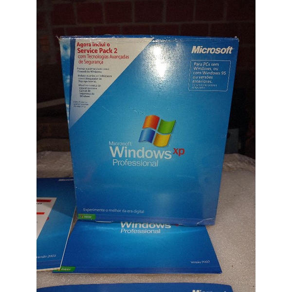 Windows XP na Caixa. Original. Completo. - Escorrega o Preço