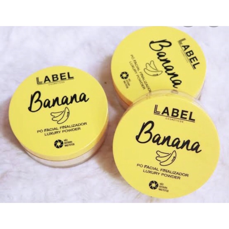Pó Banana Finalizador Luxury Powder Label - Escorrega o Preço