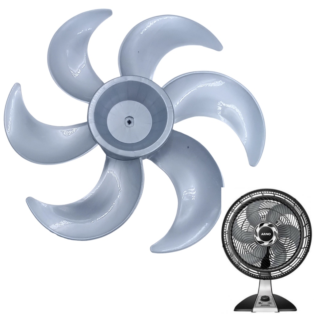 Helice de Ventilador Arno VF40 Silence Force 40cm 6 pas - Escorrega o Preço