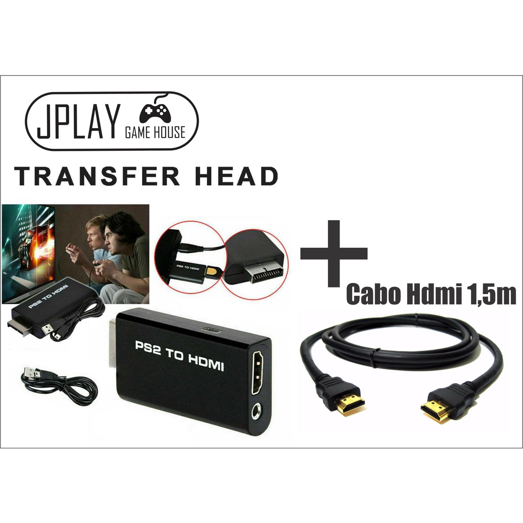 Adaptador Hdmi para Ps2 | Shopee Brasil