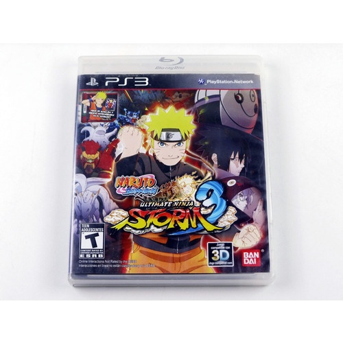 Naruto Shippuden Ultimate Ninja Storm 3 Playstation 3 Ps3 | Shopee Brasil
