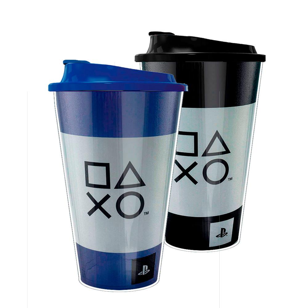 Combo 2 Copos Duplo Bucks PlayStation - Classic Symbols 550ml | Shopee ...