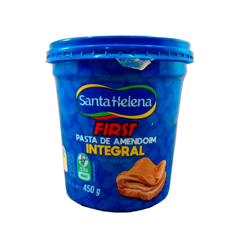 Pasta de Amendoim Integral First Santa Helena (450g) | Shopee Brasil