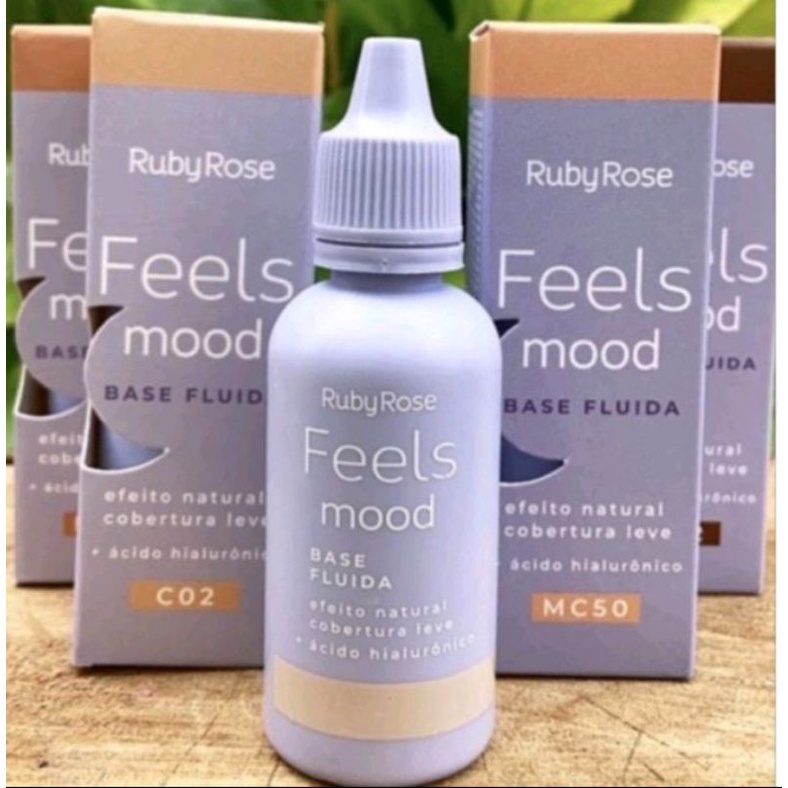 BASE FLUIDA FEELS MOOD-RUBY ROSE HB-901 | Shopee Brasil