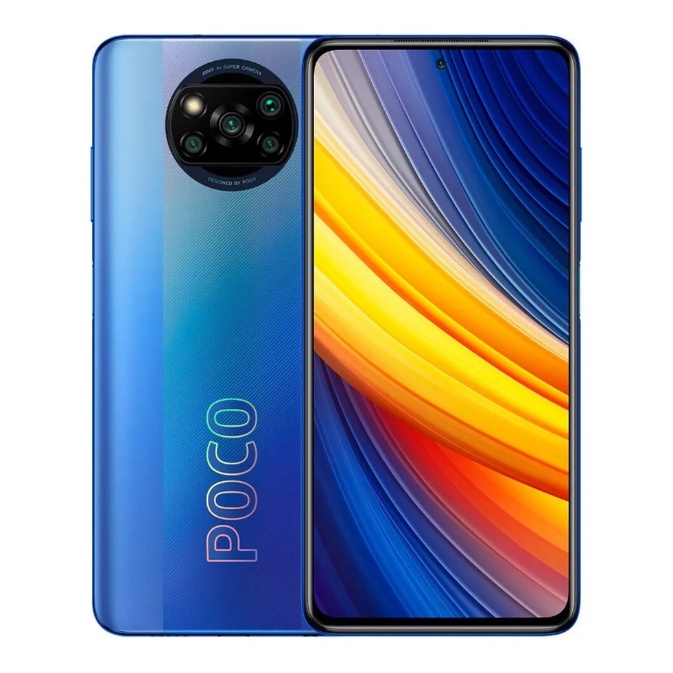 Xiaomi Pocophone Poco X3 Pro Dual SIM 128 GB frost blue 6 GB RAM ...