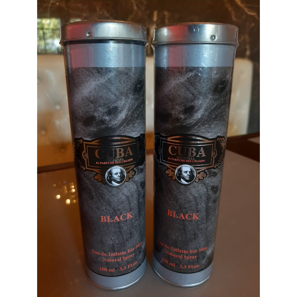 Perfume Masculino Cuba black eau de toilette 100ML Original | Shopee Brasil