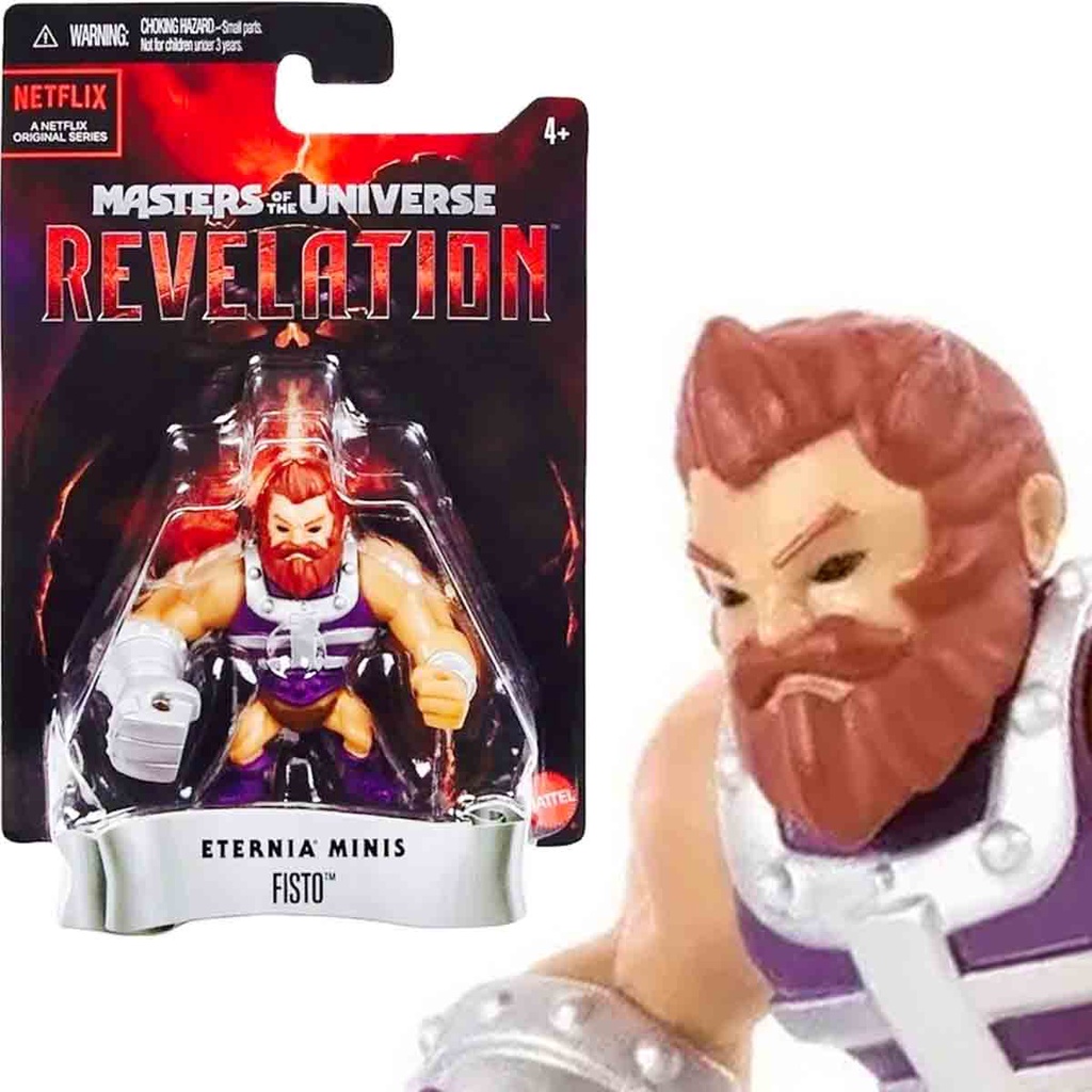 He-man Mini Boneco Articulado Fisto Com Acessório Mattel | Shopee Brasil