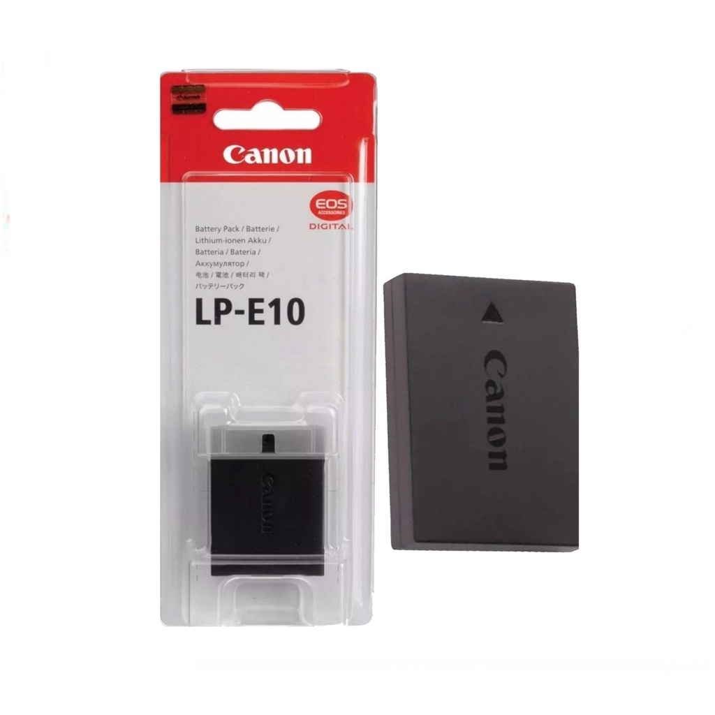 bateria canon lp-e10 lpe10 eos rebel t3 t5 t6 t100 | Shopee Brasil