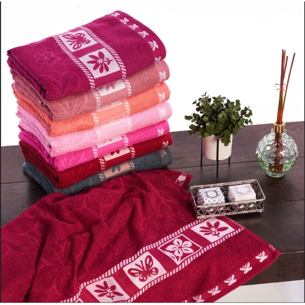 Toalha de Banho 100% Algodão Banhão PROMOÇÃO 70X140cm | Shopee Brasil