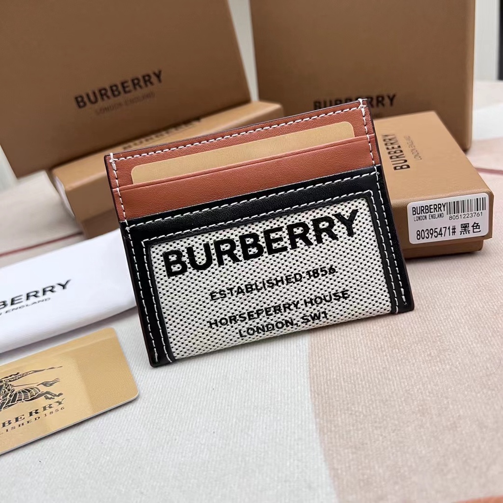 Burberry men's new card bag 80395471 Com Caixa - Escorrega o Preço