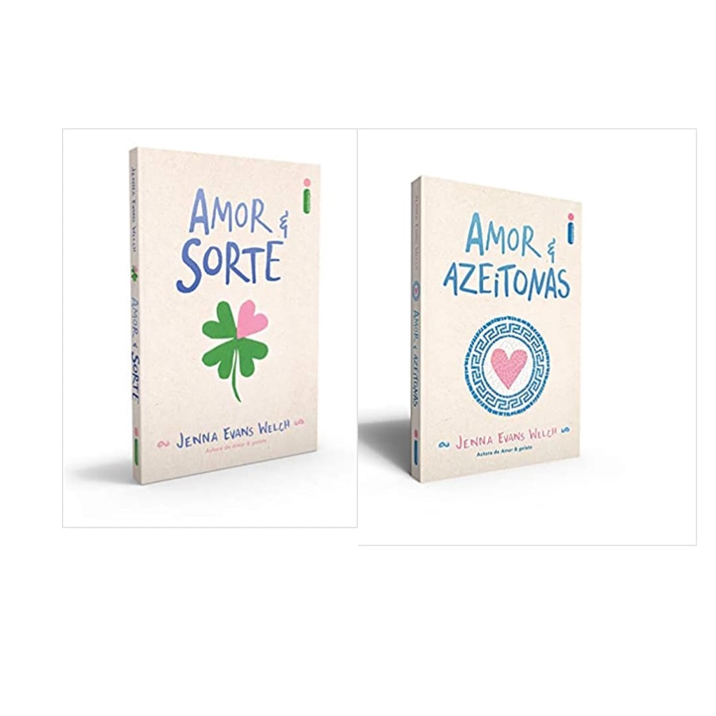 Amor e sorte + Amor e azeitonas | Shopee Brasil