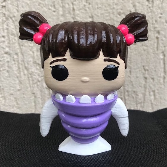 Boo - Monstros S.A - Monsters Inc - Disney - Impressão 3d - Faz a Boa!