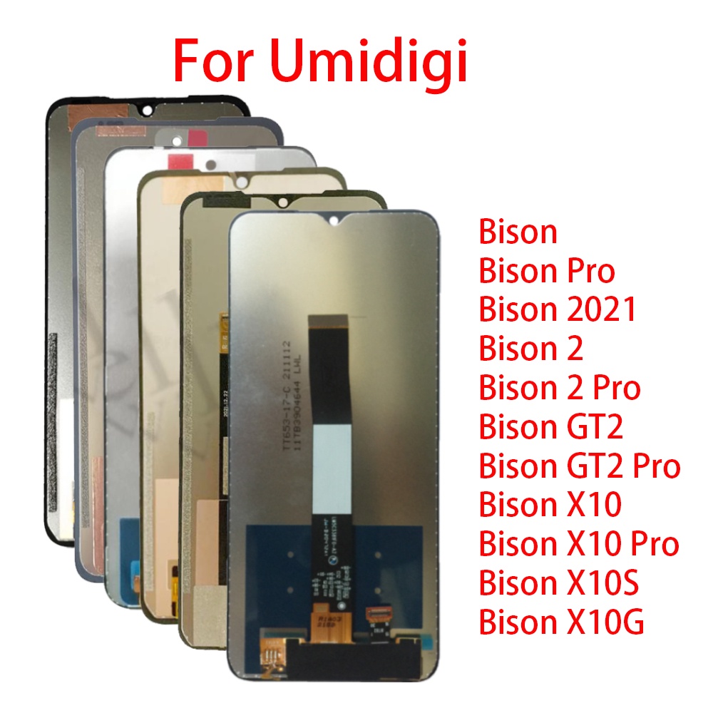 Tela De Exibição Completa Para Bison Umidigi 2021 X10 X10S X10G 2 GT2 ...