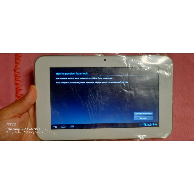 Tablet octo Android antigo leia a descrição | Shopee Brasil