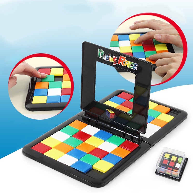 Rubik's Race Game, Head To Head Fast Paced Tile Shifting Board Game ...