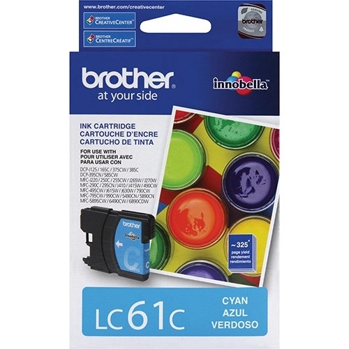 Cartucho de Tinta Brother LC61C 5 ml | Shopee Brasil