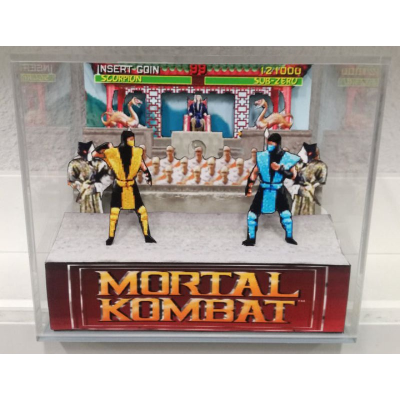 cubo diorama mortal Kombat 1 Scorpion vs sub zero | Shopee Brasil cubo diorama mortal Kombat 1 Scorpion vs sub zero | Shopee Brasil