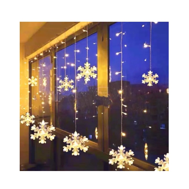 Cascata Enfeite Pendurar JAnela Sacada Pisca Pisca Decoracao Natal Led ...