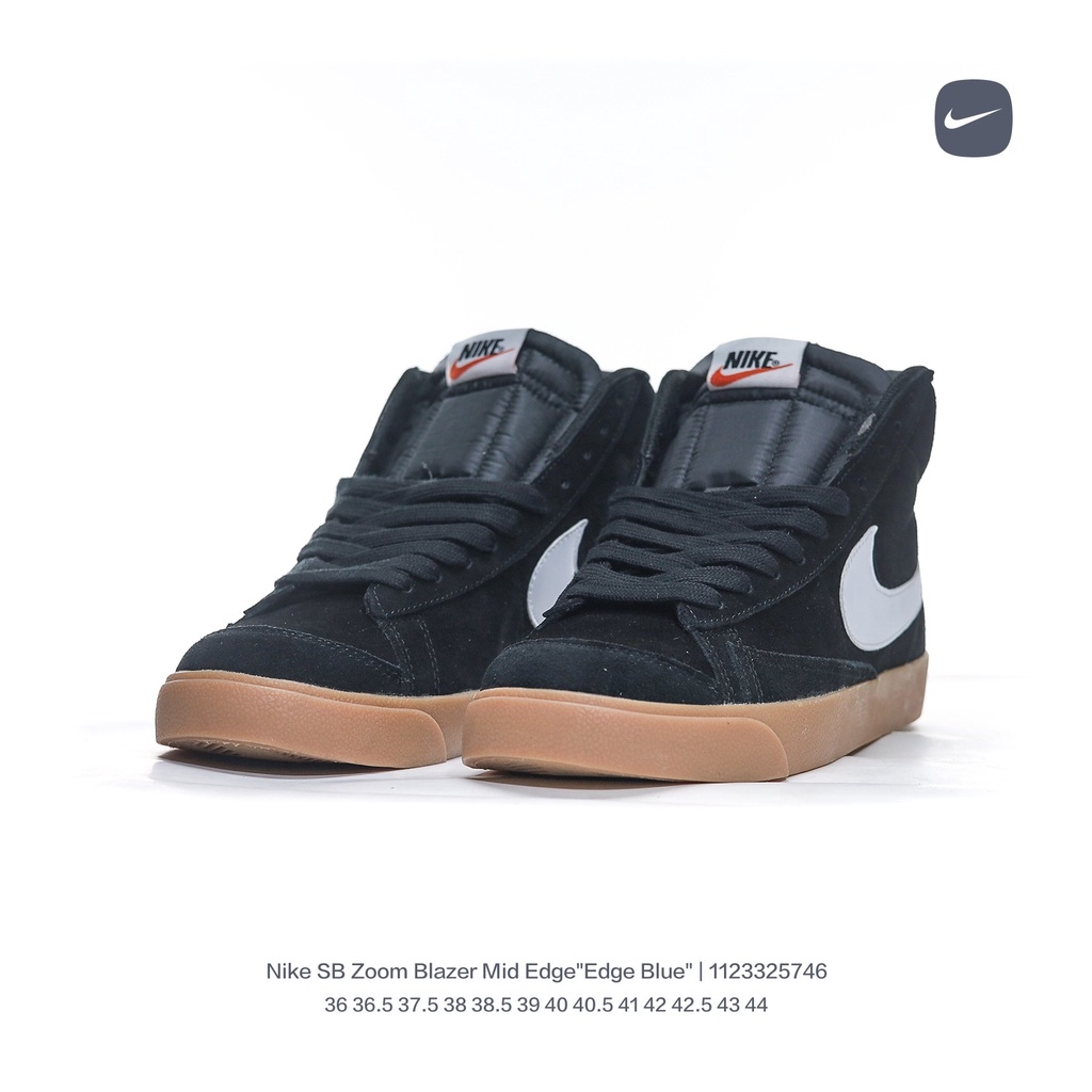 Nike SB Zoom blazer Mid Edge " Blue " Original De Uso Alto-Sapatos ...