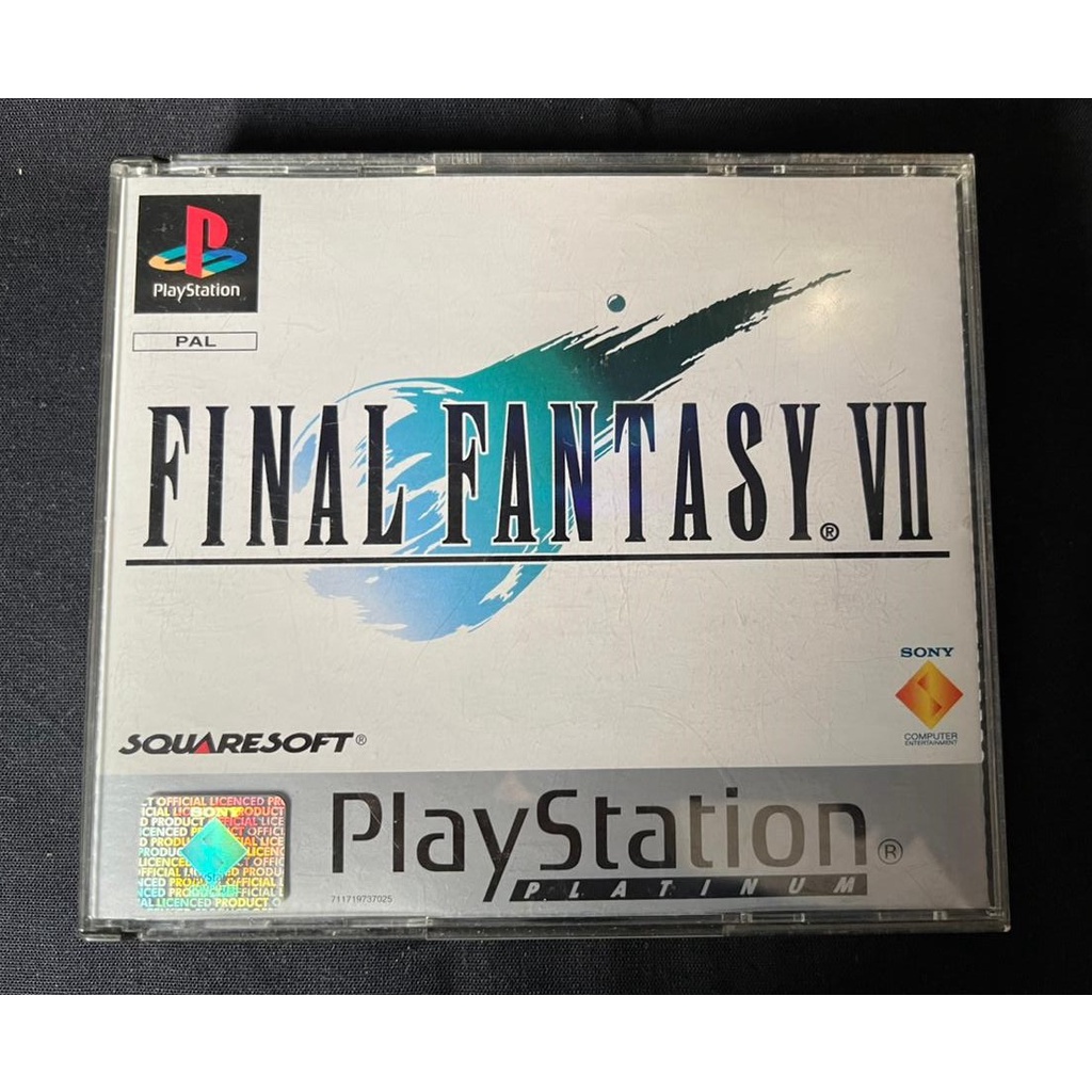 Final Fantasy Vii 7 100% Original Completo Ps1 Playstation 1 ...