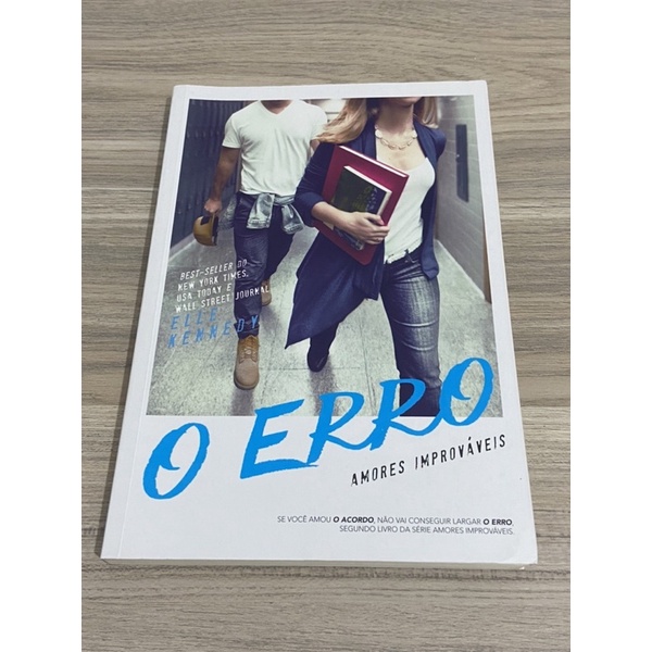 O Erro- Livro Semi Novo | Shopee Brasil