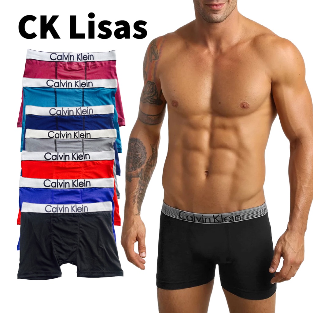 Kit 8 Cuecas Boxer Masculino Importada Cueca Adulto Masculina Box Microfibra Lisas. - Desconto ...