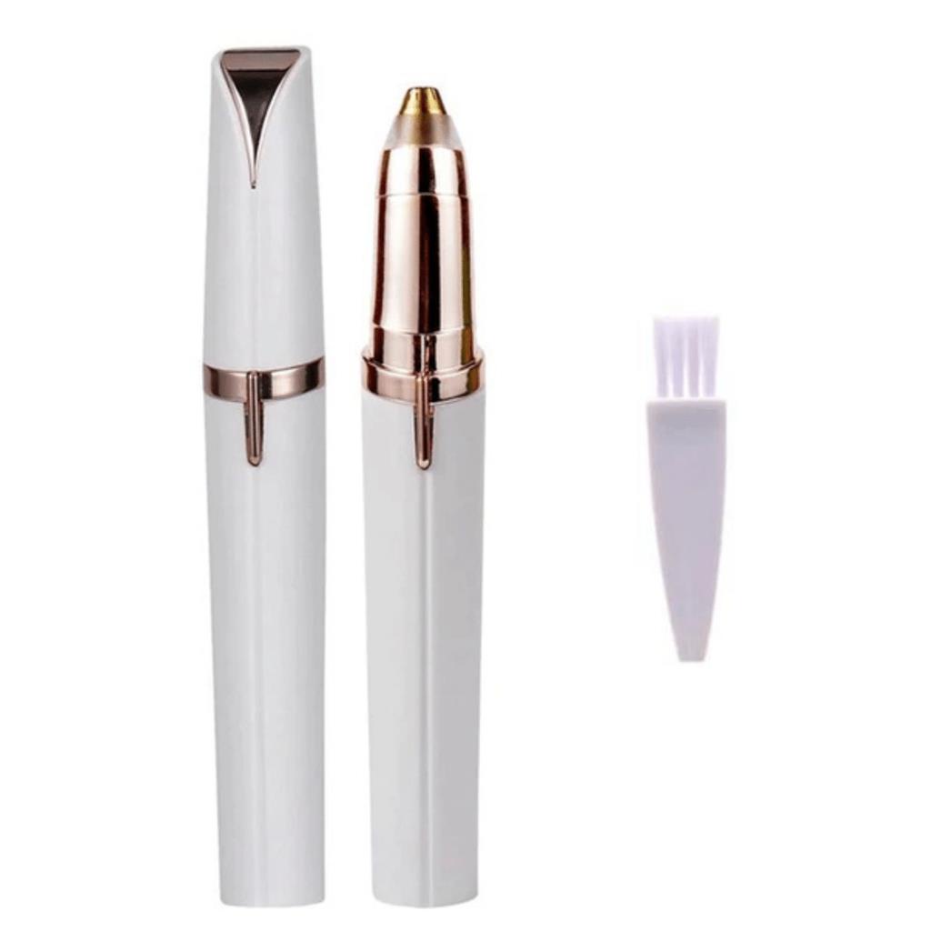 Depilador de Sobrancelhas Pelos Pilha Portatil Batom Indolor | Shopee Brasil