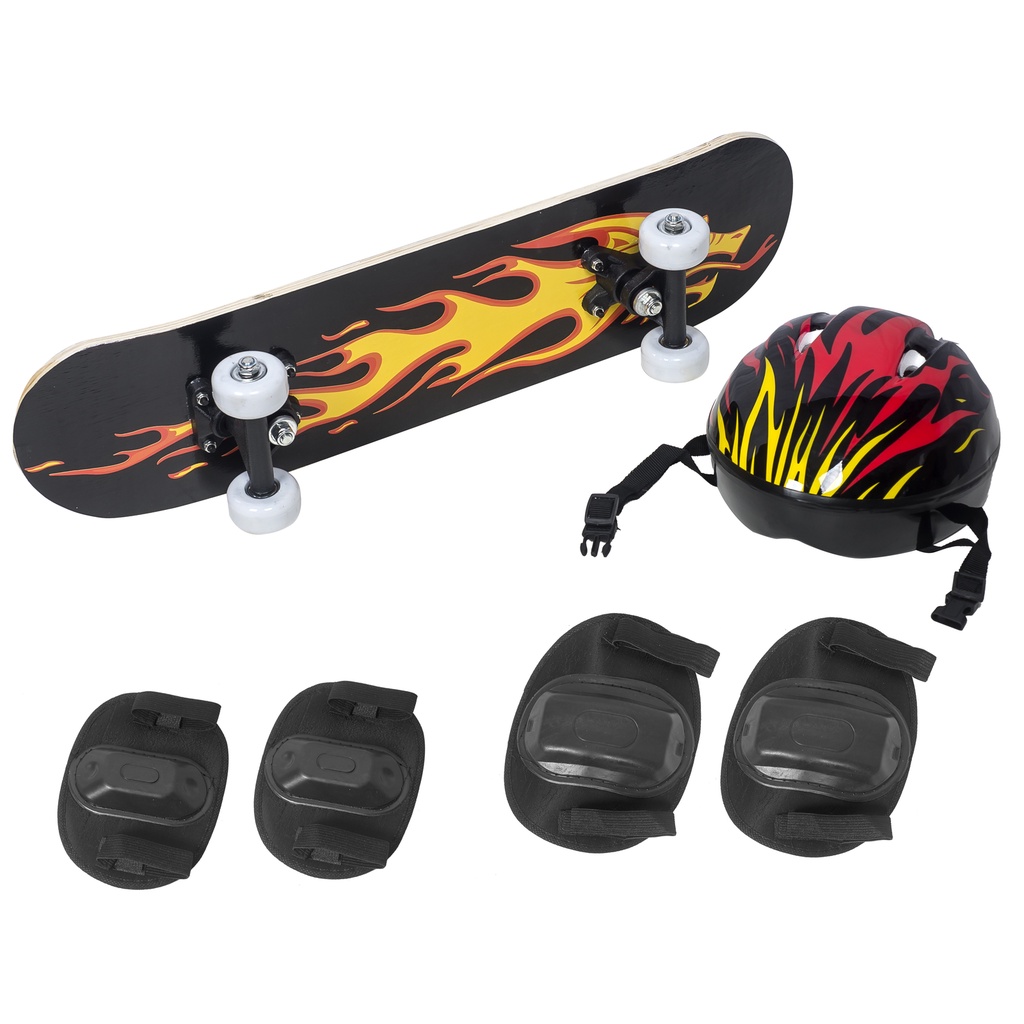 Skate Infantil Radical Com Lixa Iniciante Menina Menino 60Cm | Shopee ...