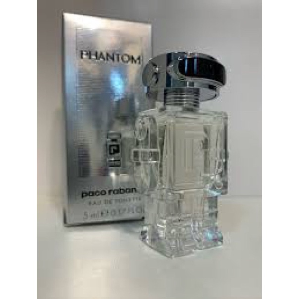 Miniatura perfume Paco Rabanne Phantom edt 5ml | Shopee Brasil