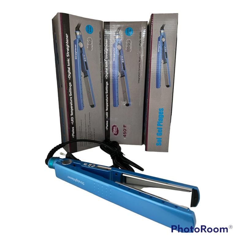 Chapinha Prancha de Cabelo Nano Titanium 450f Azul Bivolt 110/220V ...