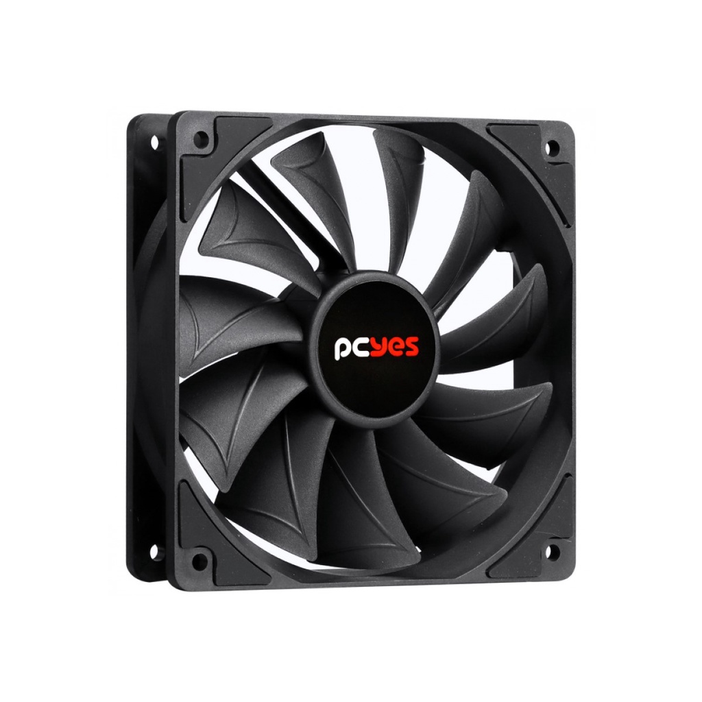 Fan Cooler PWM 4 Pinos Pcyes Sangue Frio 120mm 74.5cfm 1800rpm Black ...