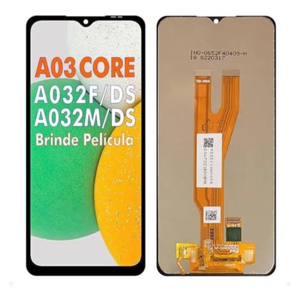 Tela Frontal Display Lcd Touch Galaxy A03 Core A032m Original | Shopee Brasil