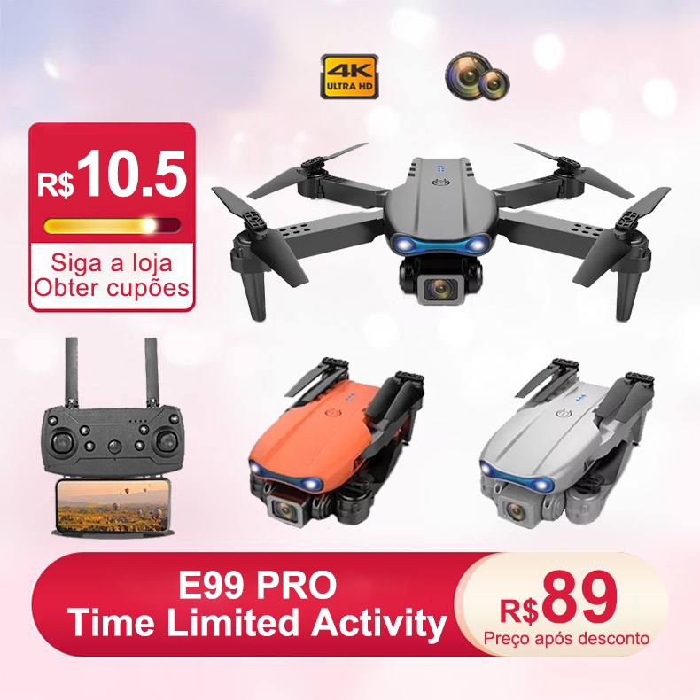 E99 drone 4K HD Dual Camera E99 Pro Portable and Foldable One Button ...