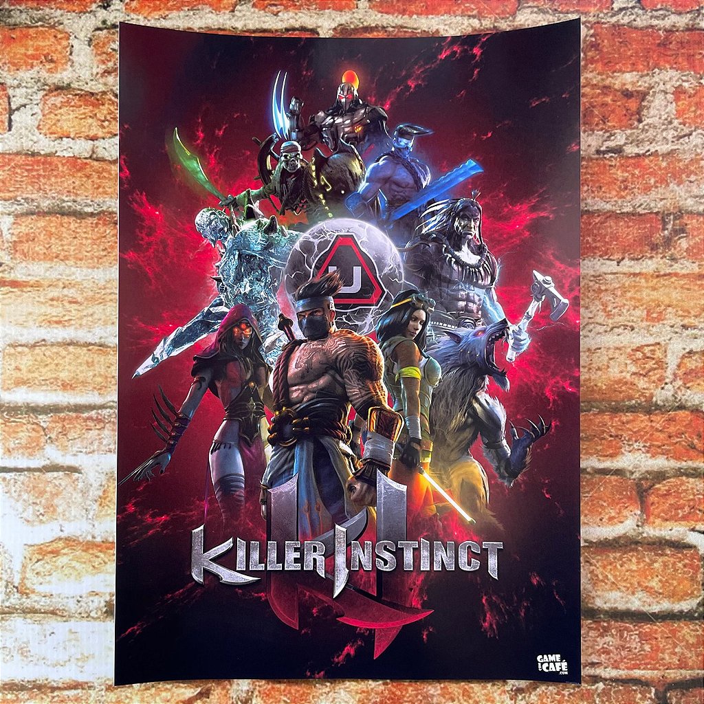 Poster Killer Instinct | Shopee Brasil