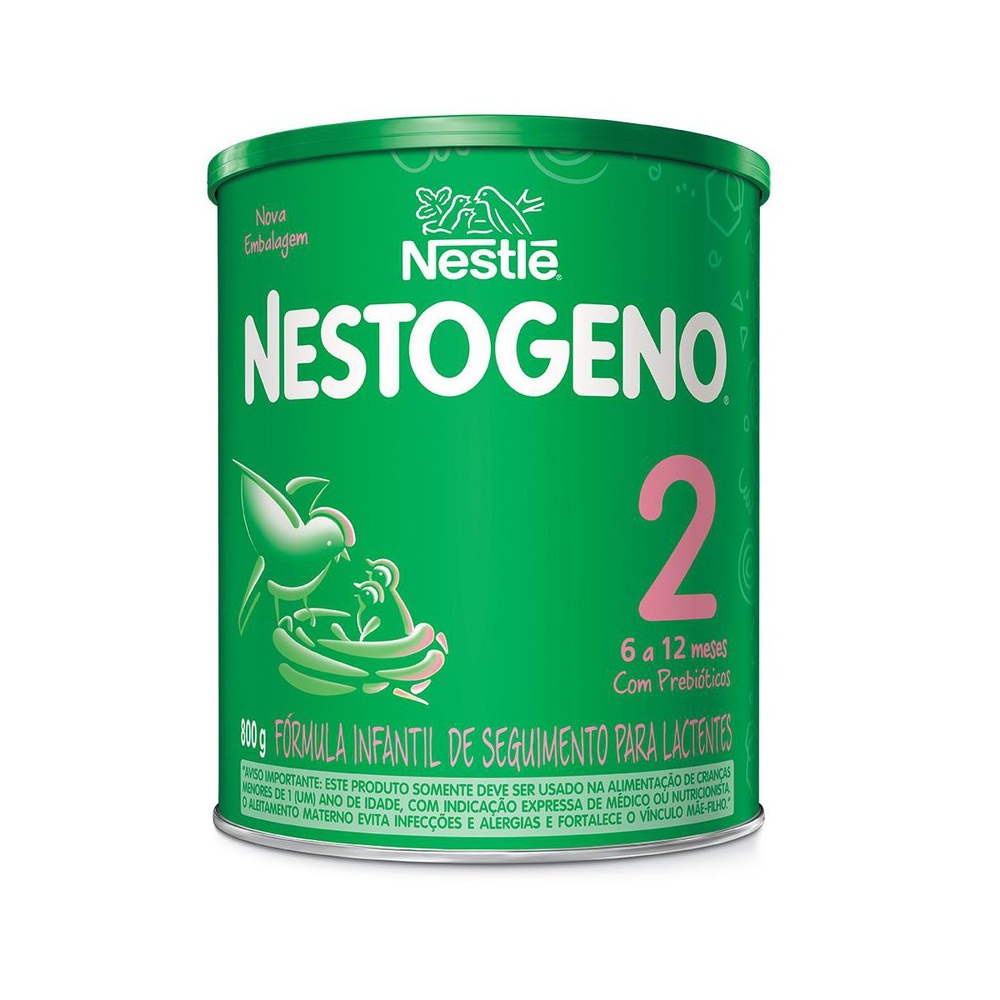 Fórmula Infantil Nestogeno 2 800g | Shopee Brasil