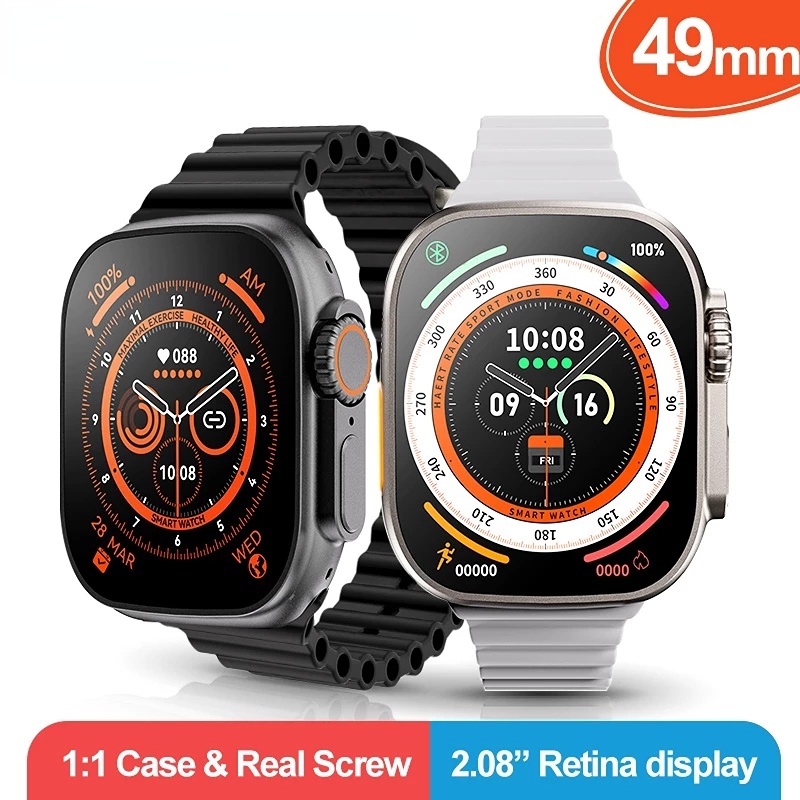 Relógio Inteligente Zordai De 49mm Z8 Ultra Max IP68 À Prova D'água NFC Smartwatch Titânio Liga ...