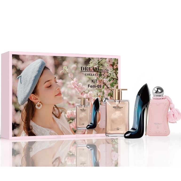 Kit Dream Brand Collection Feminino - 09 - Envio Imediato - Corre Que ...