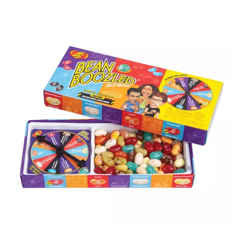 Bala Jelly Belly Bean Boozled Sabor Estranhos C/ Roleta 99g | Shopee Brasil