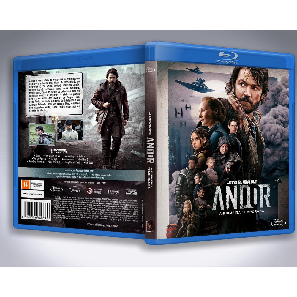 Blu-ray: Star Wars: Andor: A Primeira Temporada [PERSONALIZADO ...