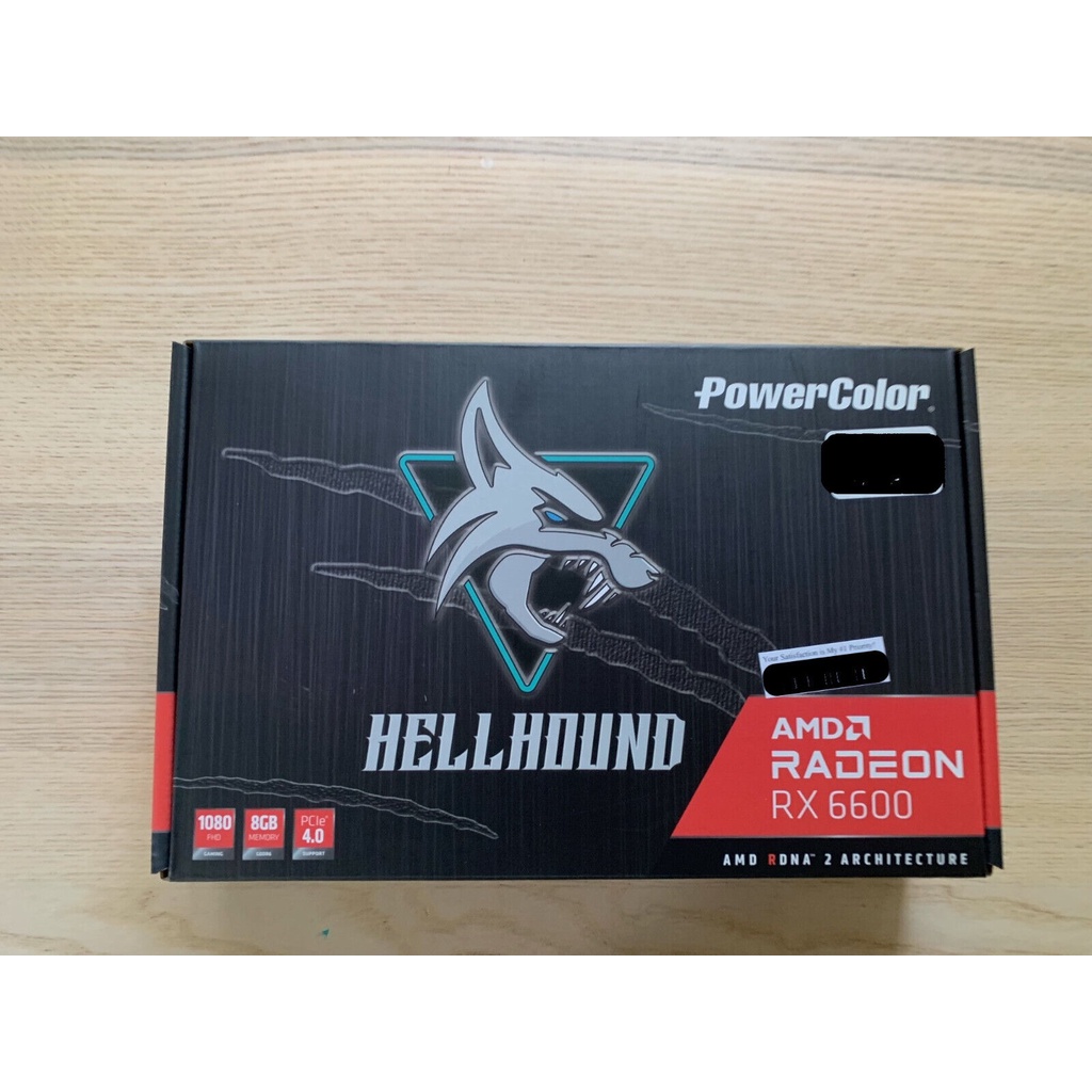 PowerColor AMD Radeon RX 6600 XT Hellhound 8GB GDDR6 Graphics Card ...