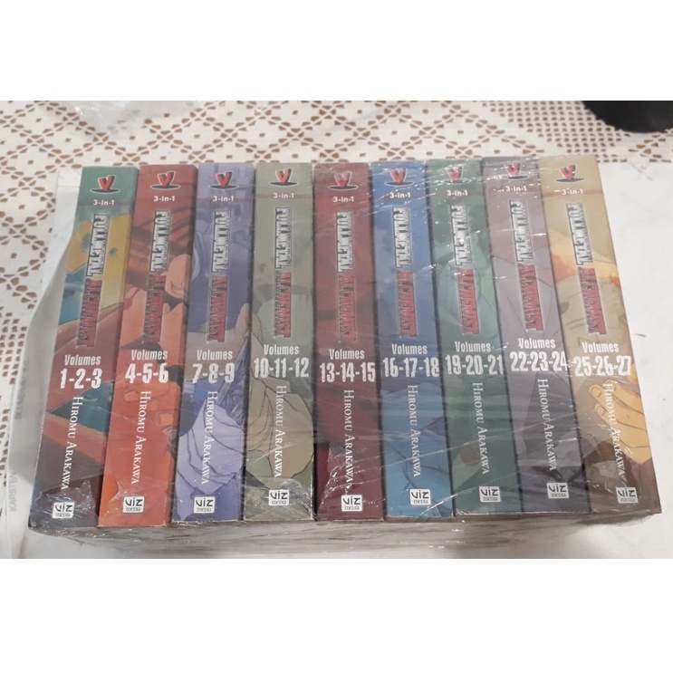 Fullmetal Alchemist Artbook - Completo Deluxe Viz Media - Escorrega o Preço