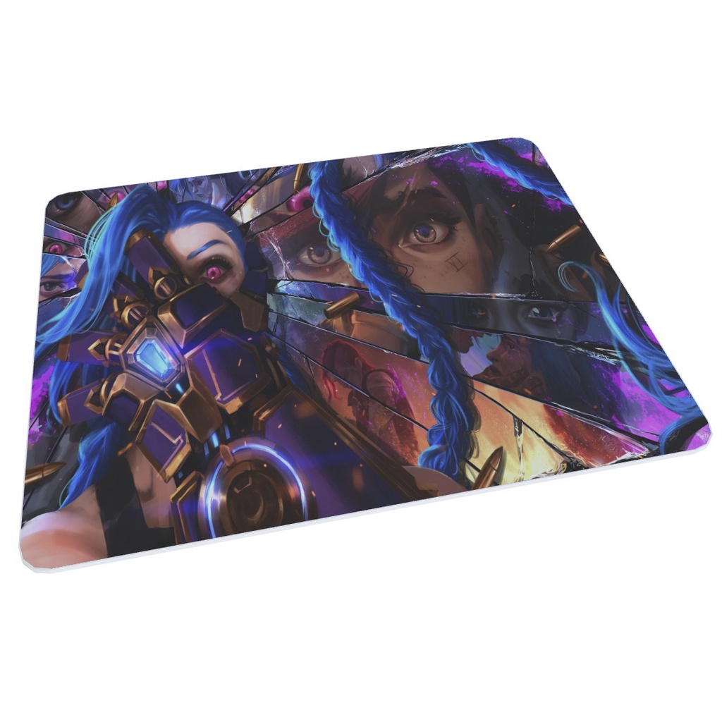 Mouse Pad Arcane League of Legends Anime Neoprene 21x15 cm | Shopee Brasil