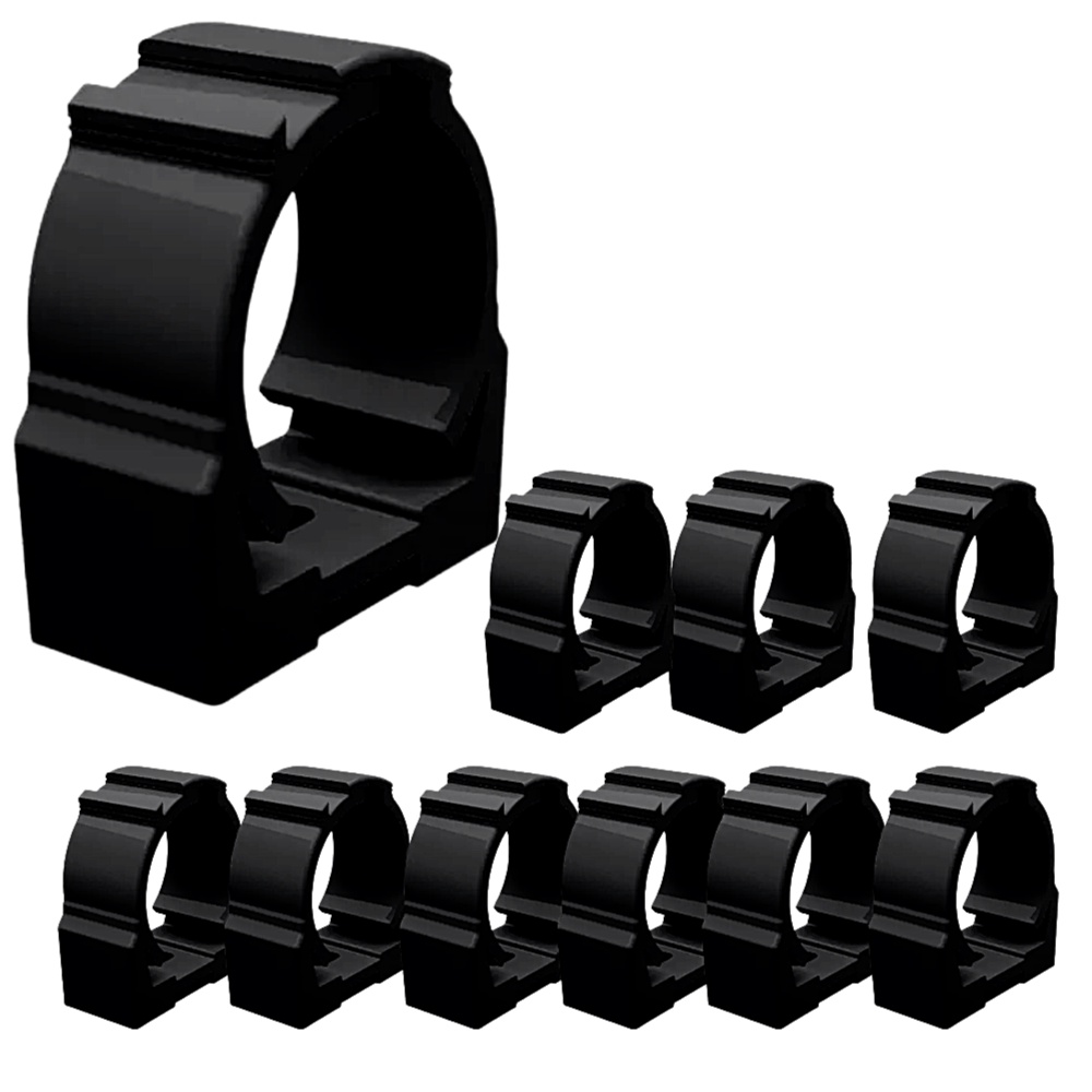 Kit 10 unidades Abraçadeira para conduite eletroduto sobrepor 3/4 Tipo ...