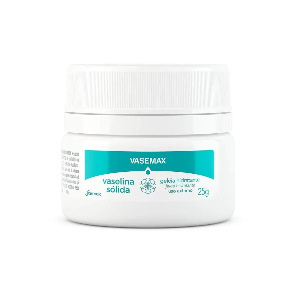 Hidratante Geleia De Vaselina Vasemax 25g | Shopee Brasil