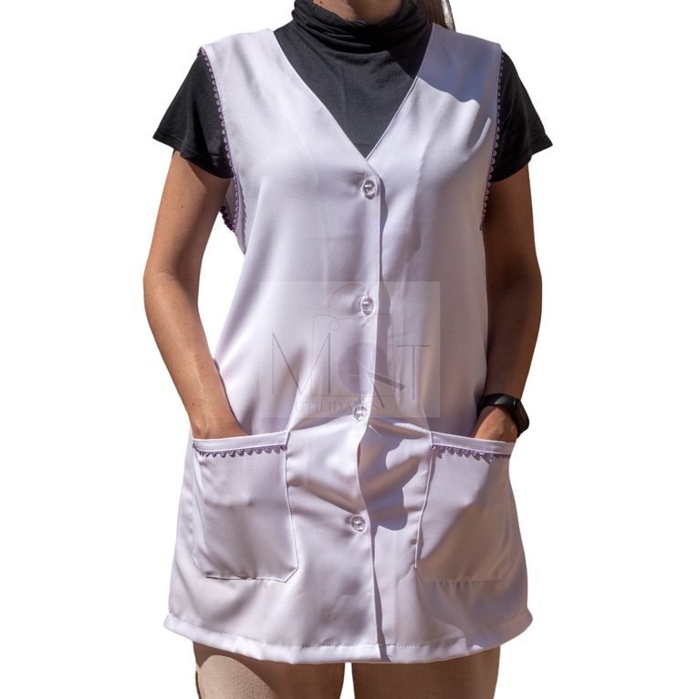 Jaleco feminino cavado com detalhes em sianinha | Shopee Brasil Jaleco feminino cavado com detalhes em sianinha | Shopee Brasil