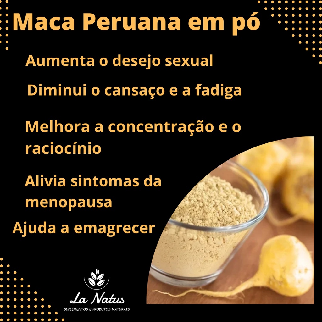 MACA PERUANA 500G | Shopee Brasil